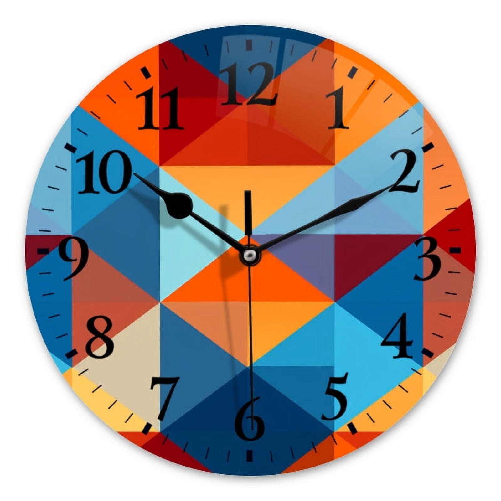 Battery Operated Decor Clocks Non-Ticking Silent Clocks Personalized ...