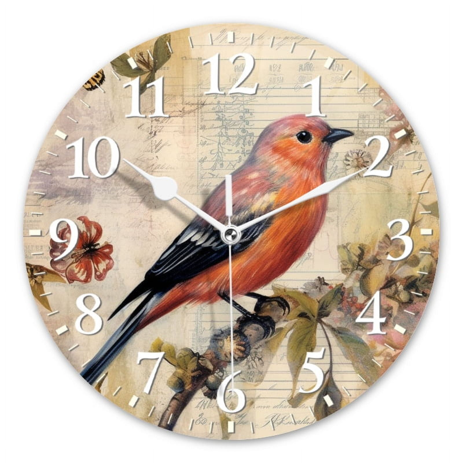 Battery Operated Decor Clocks Non-Ticking Silent Clocks Personalized ...