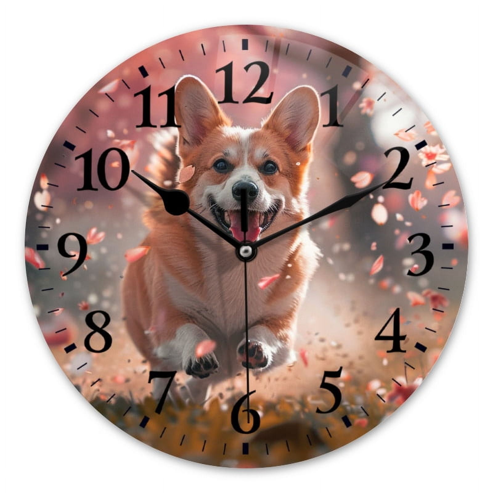 Battery Operated Decor Clocks Non-Ticking Silent Clocks Personalized ...