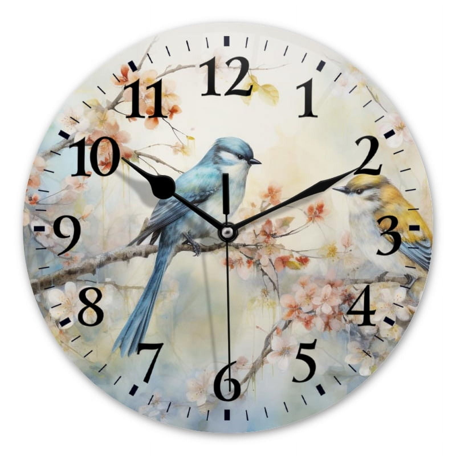 Battery Operated Decor Clocks Non-Ticking Silent Clocks Personalized ...