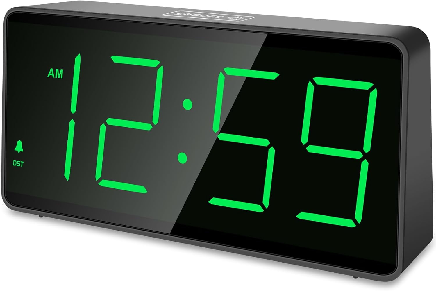 Battery Operated Digital Clock, Alarm Clock for Bedrooms - Cordless ...
