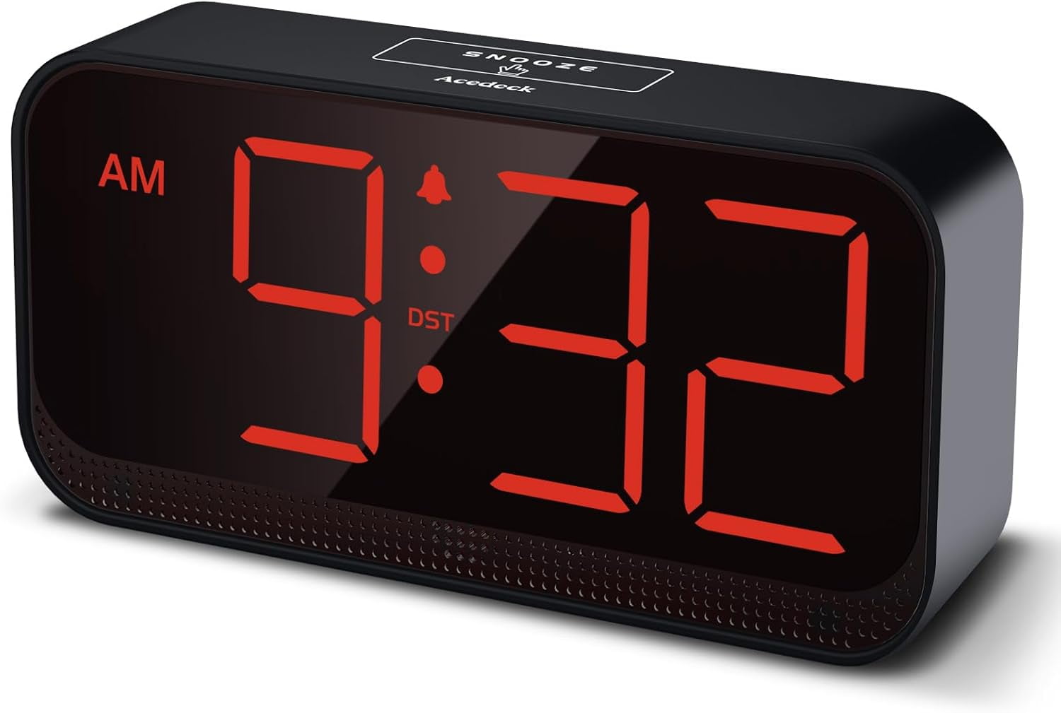 Battery Operated Digital Clock: Cordless Small Alarm Clock for Bedroom ...