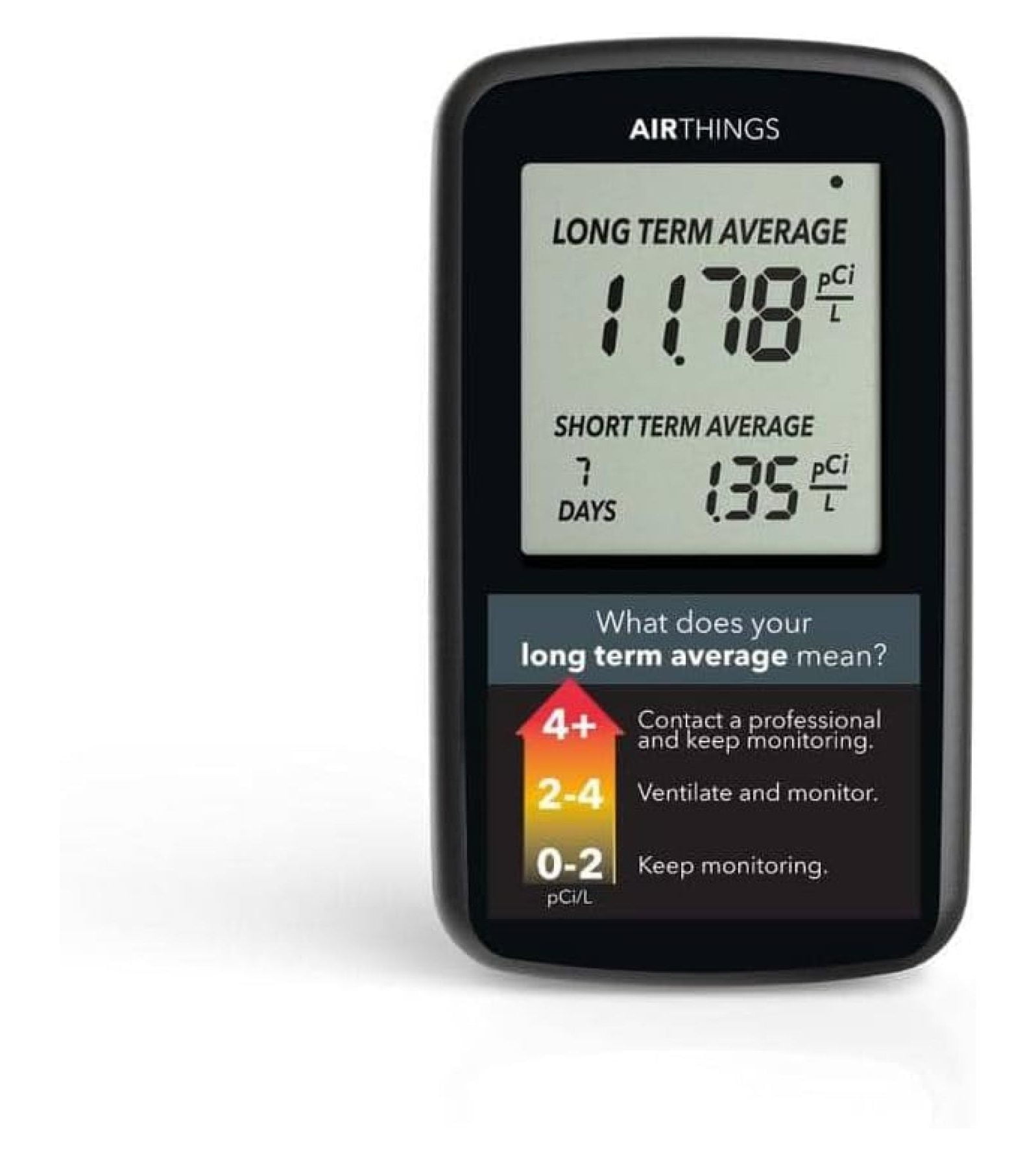 Battery Operated Digital Radon Detector - Walmart.com