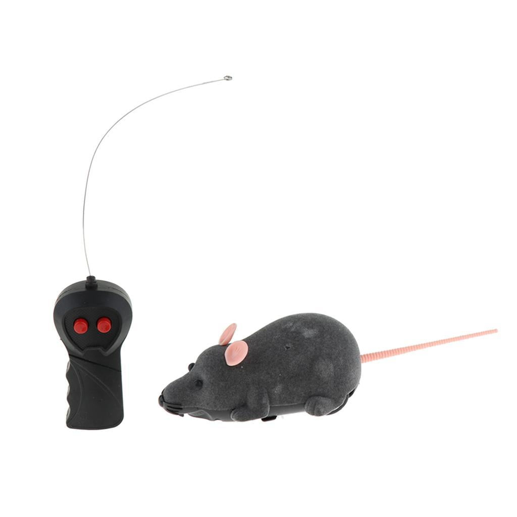 Battery Operated Electric Wireless Rat Mouse Interactive Toy For Pet ...