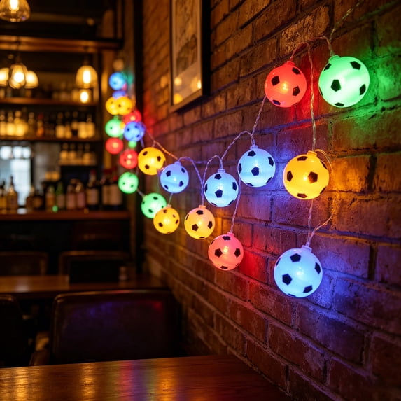 Battery Operated Fairy Lights, Lights for Decoration, Football Room ...
