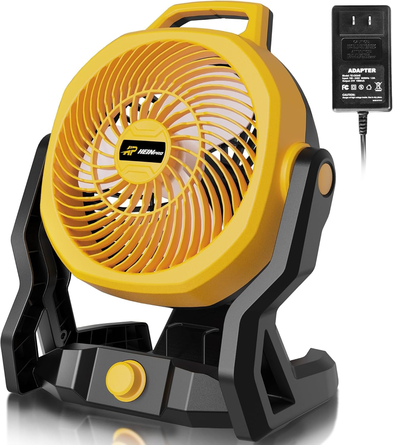 Battery Operated Fan for Dewalt 20V Max Battery with AC Adapter, Up to ...