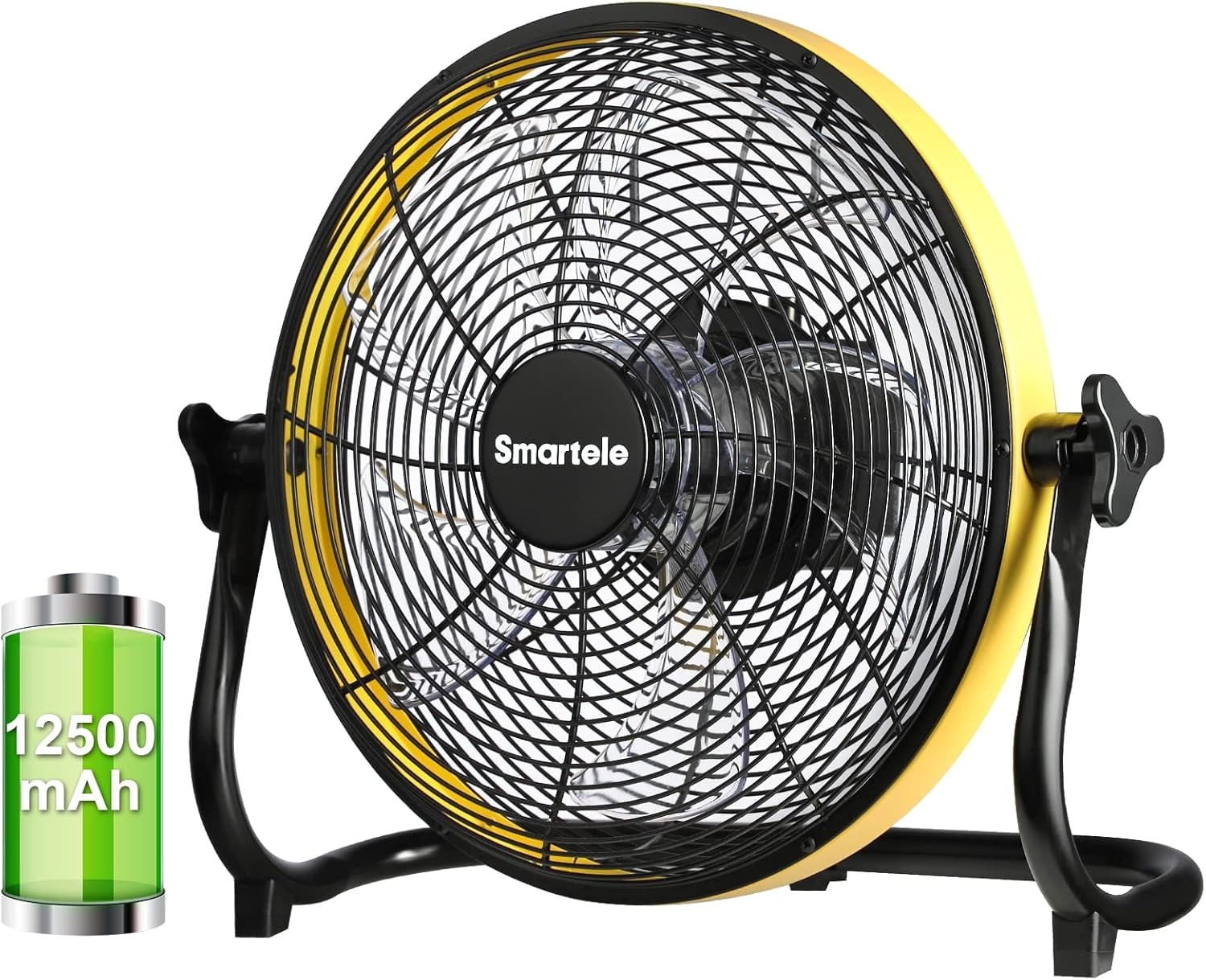 Battery Operated Fan, Rechargeable Floor Fan, Cordless Outdoor Fan ...