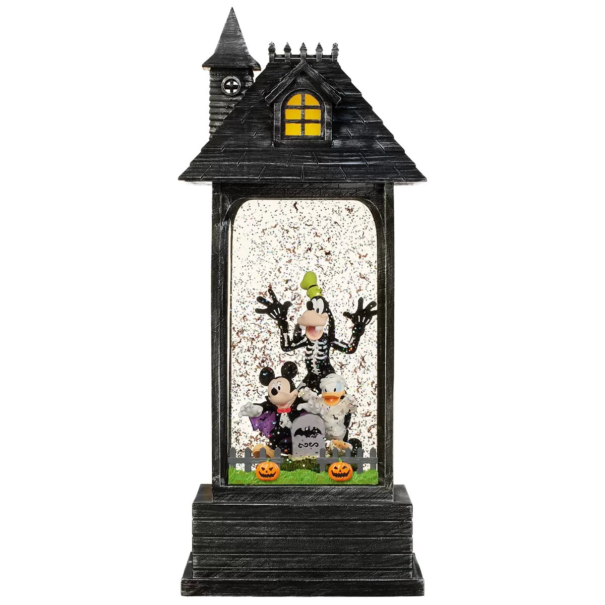 Battery-Operated Halloween Lantern with Light and Music Goofy/Mickey ...