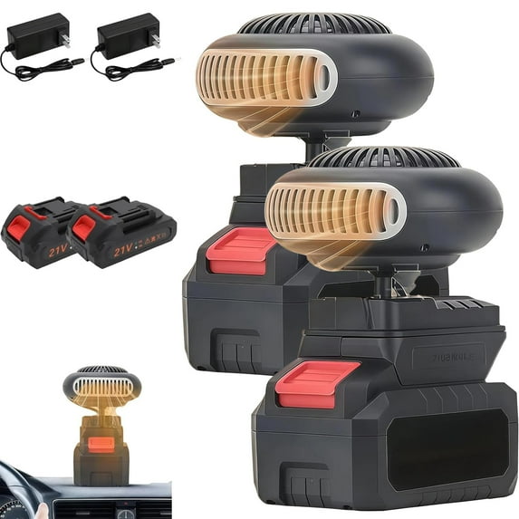 Battery Operated Heater for Indoors/Car/Camping, 1500mah Rechargeable ...