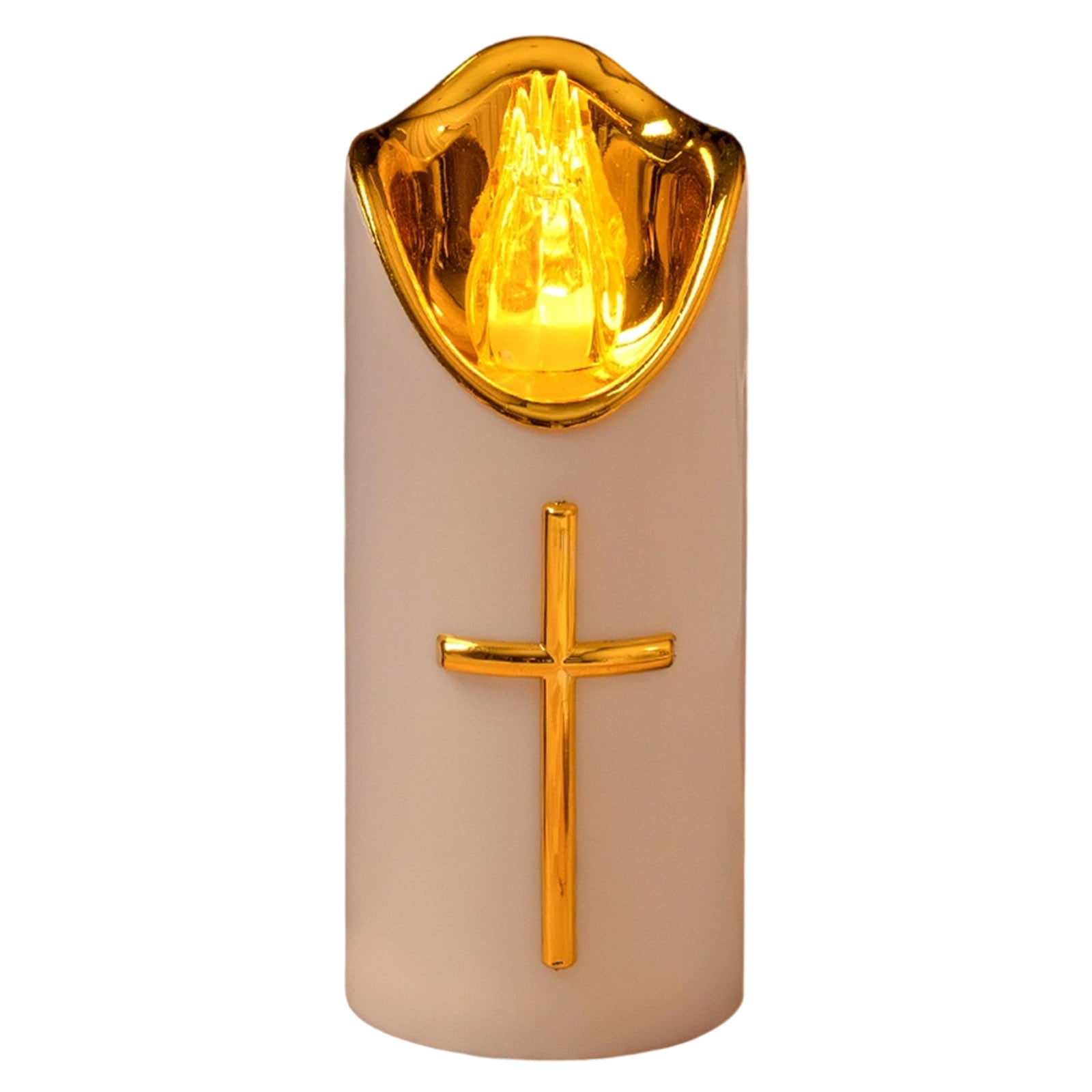 Battery Operated LED Grave Candles, Realistic Flickering Flame Effect ...