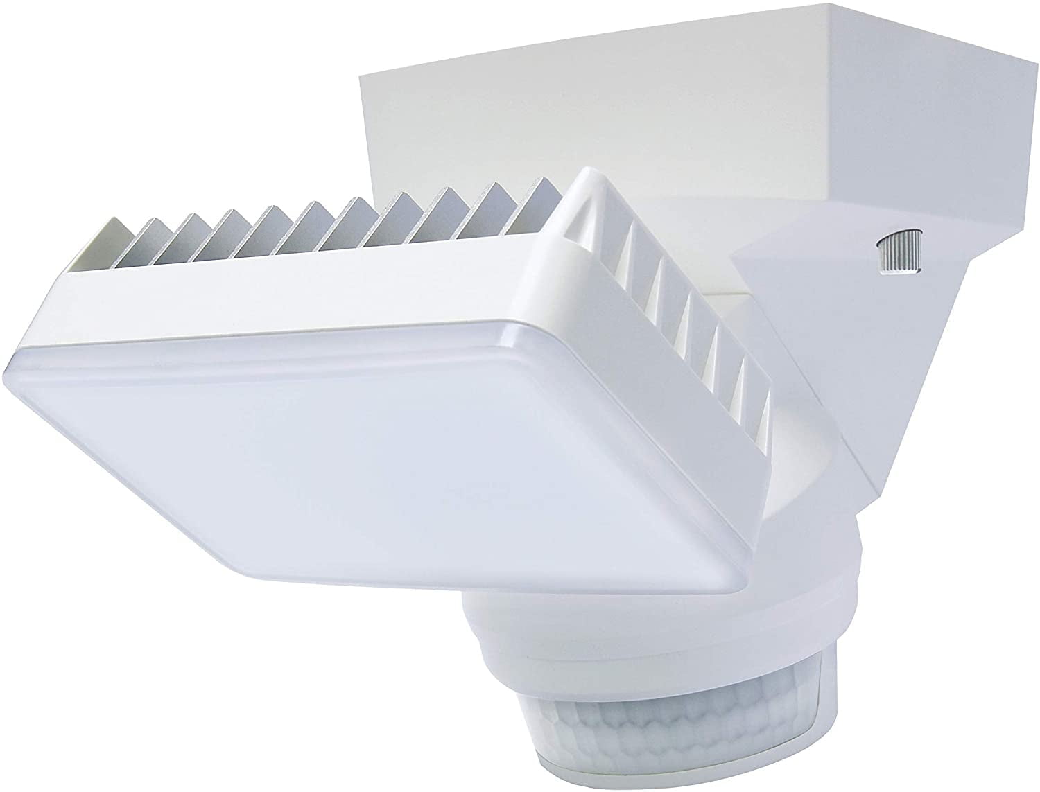 IQ America LED Flood Light, Motion Sensor, 1600 Lumen, Weatherproof ...