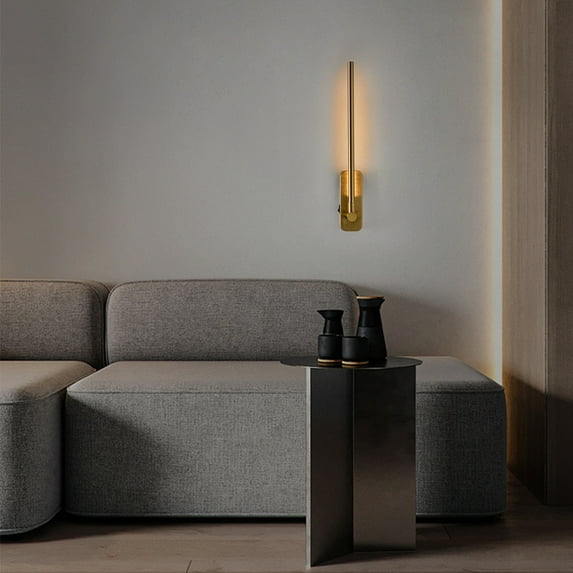 Battery Operated LED Picture Light Brass Gold Remote Control ...