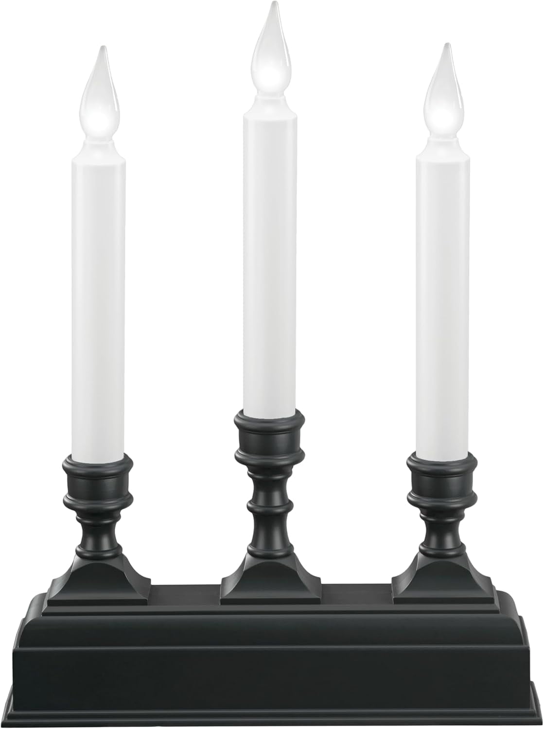 Battery Operated LED Window Candelabra with Bright Hot Spot, 8 Hour ...
