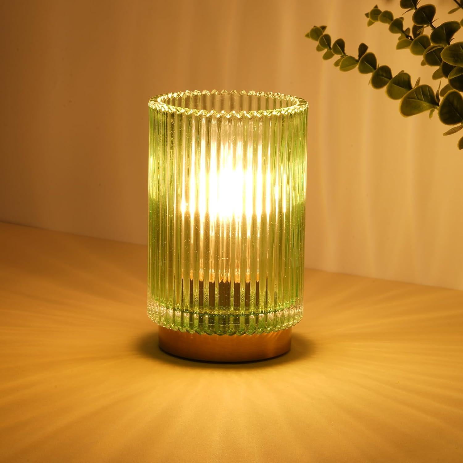 Battery Operated Lamp, Cordless Table Lamp with Timer, Desk Bedside ...