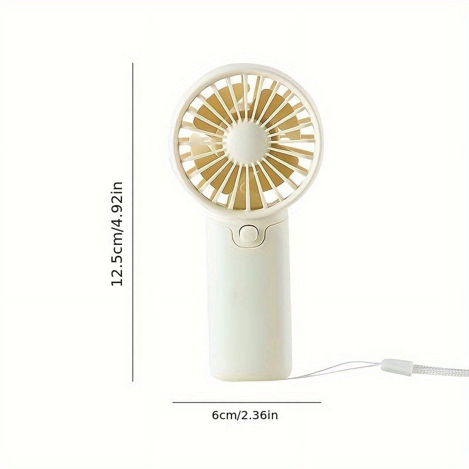 Battery Operated Mini Portable Fan Lightweight Handheld Fan - Ideal for ...