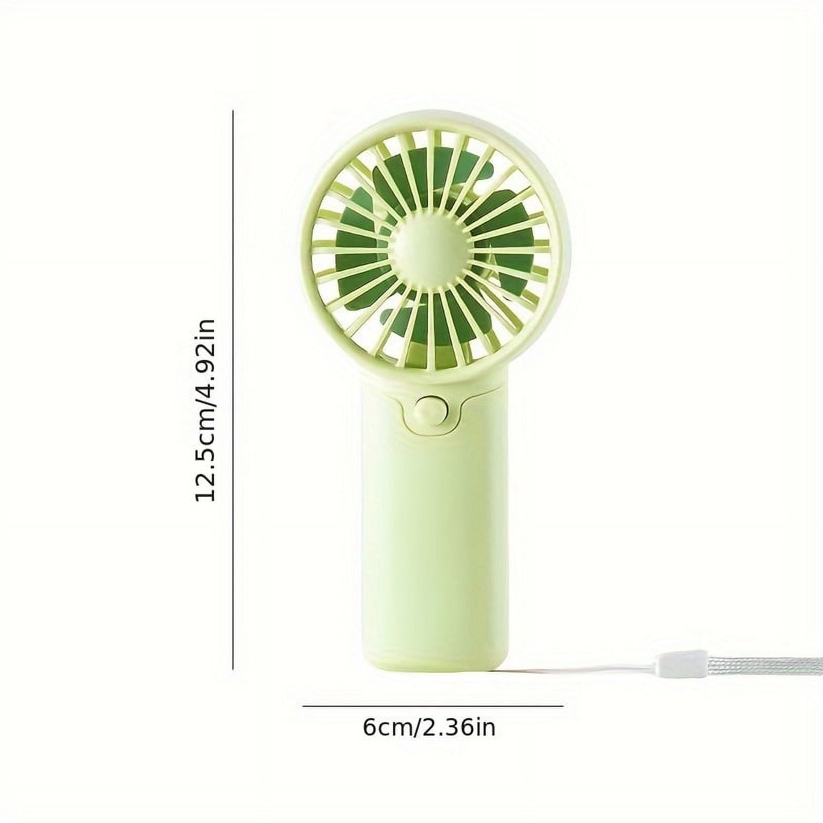 Battery Operated Mini Portable Fan Lightweight Handheld Fan - Ideal for ...