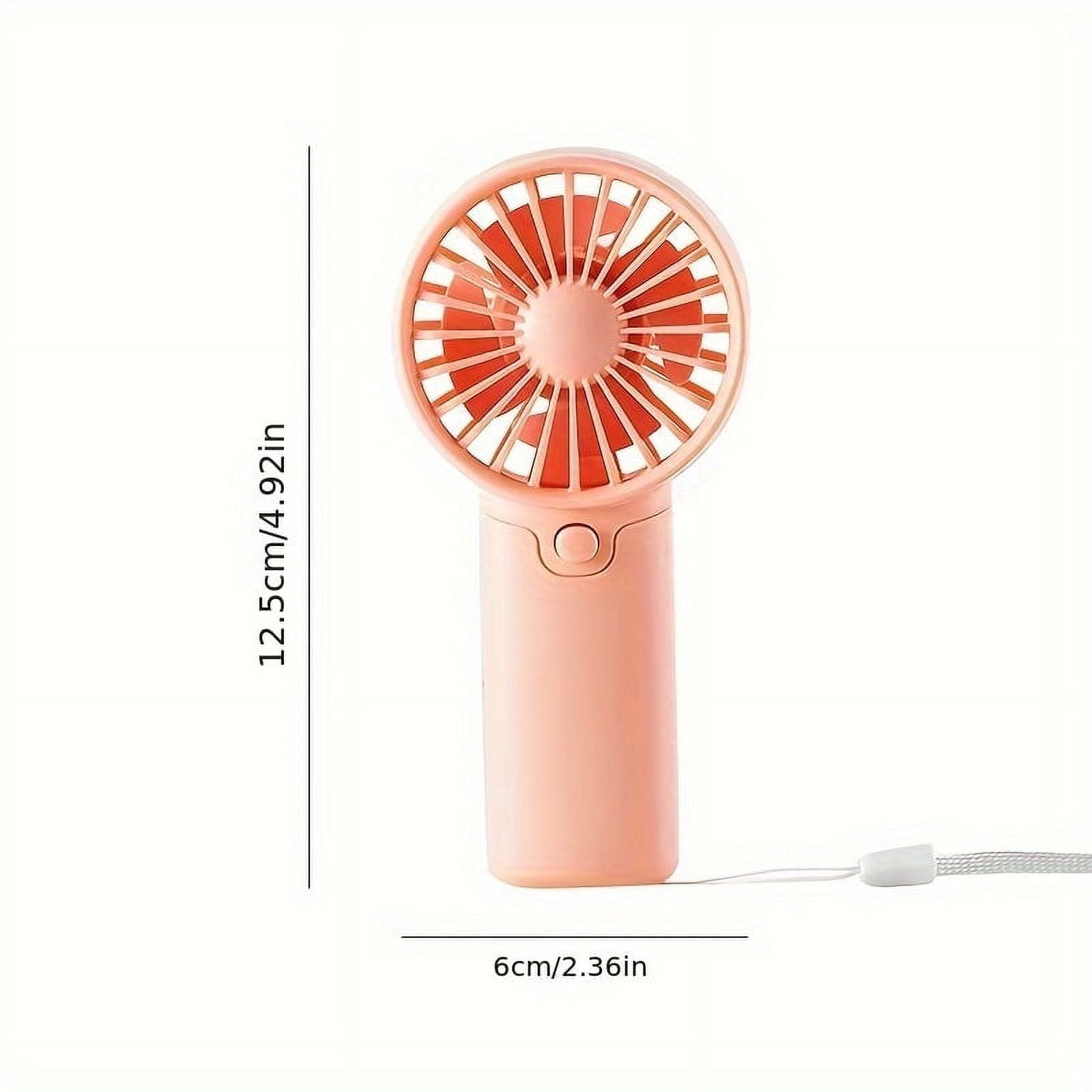 Battery Operated Mini Portable Fan Lightweight Handheld Fan - Ideal for ...