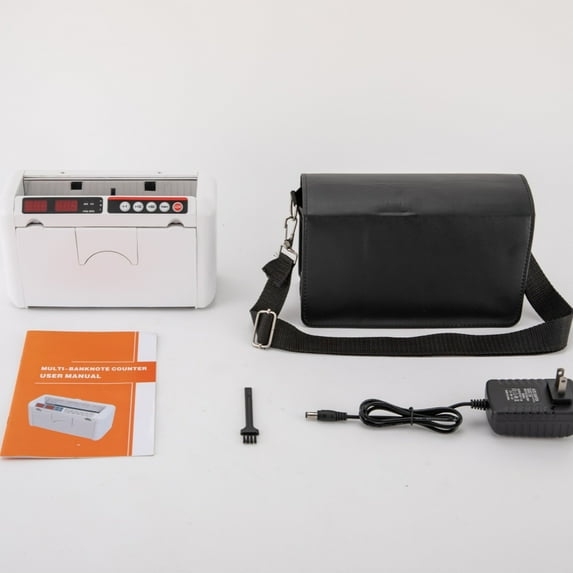 Battery Operated Money Counter Machine, Portable Rechargeable Money ...