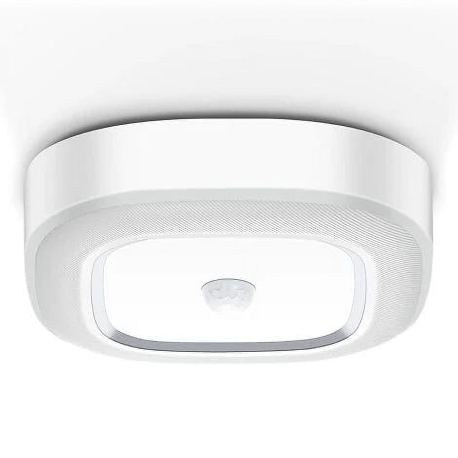 Battery Operated Motion Sensor Ceiling Light, Wireless Motion Detection ...