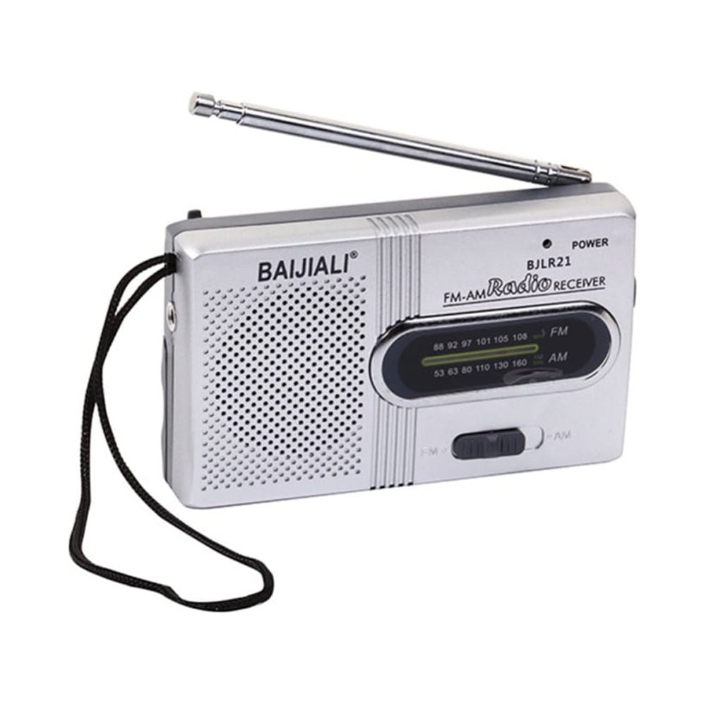 Battery Operated Portable Pocket Radio Multifunction Speaker 2 Band ...