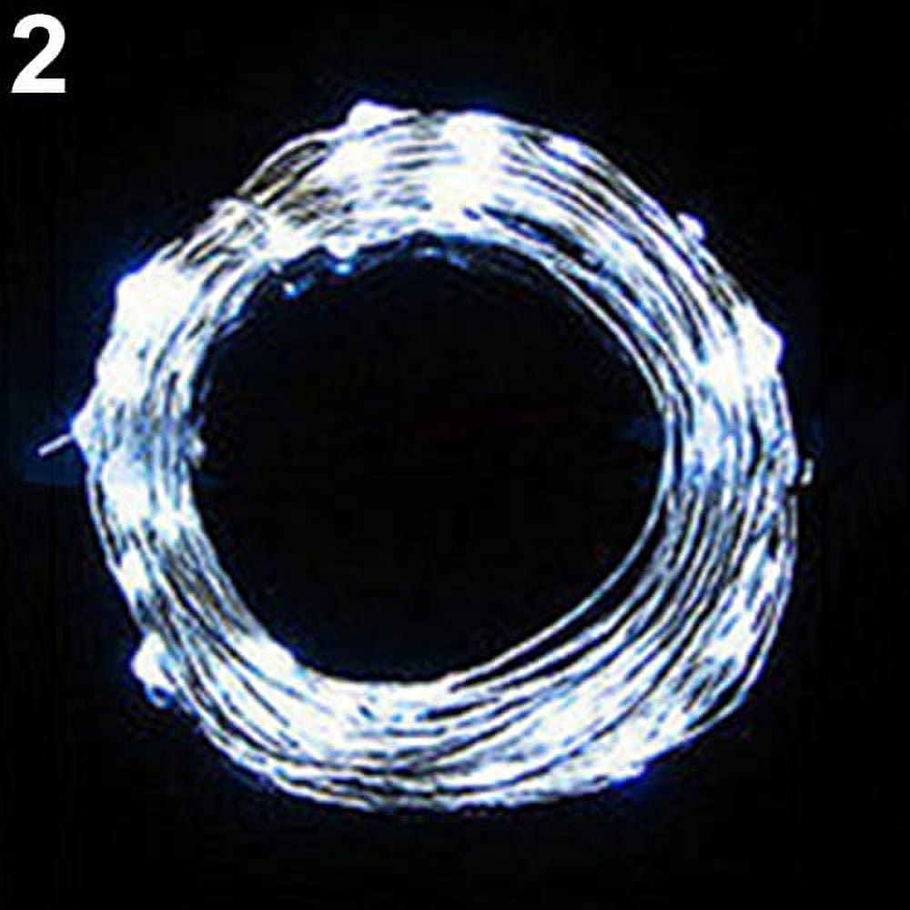 Battery Operated Romantic Mini LED Copper Wire String Fairy Lights 2M ...