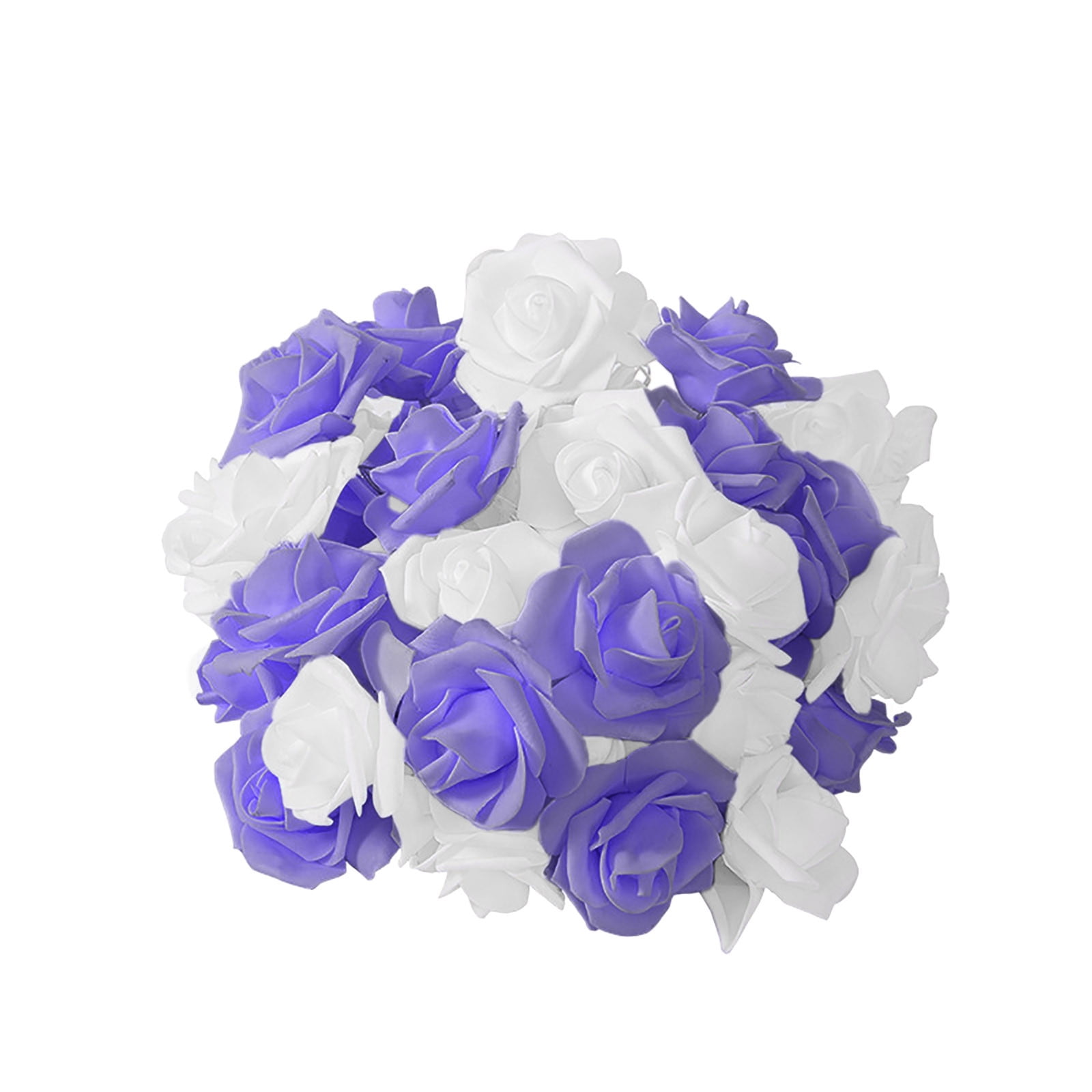 Battery Operated Rose String Lights - Floral Fairy Lights for Bedroom ...