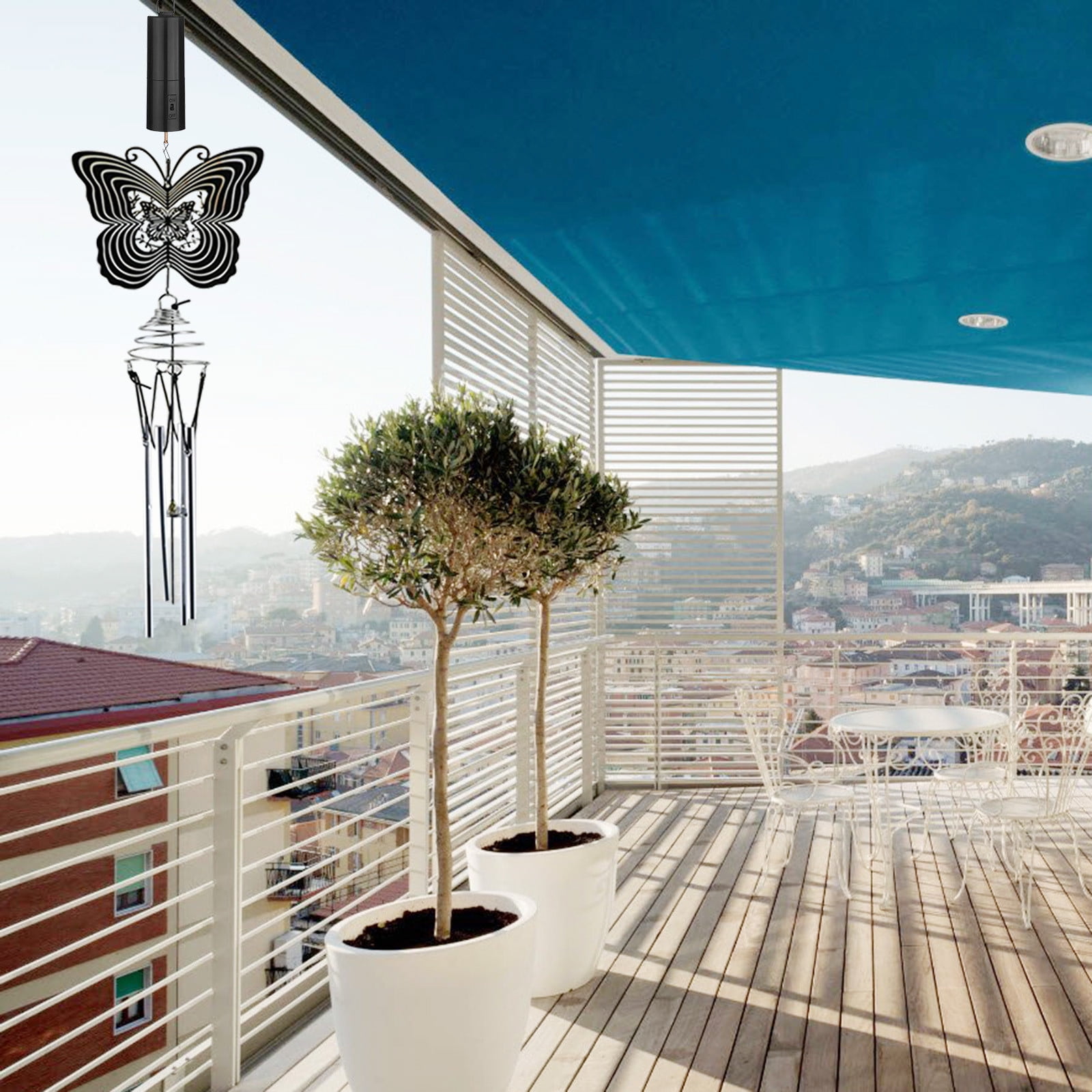 Battery Operated Rotating Display Wind Chime Motor with Hanging Design ...