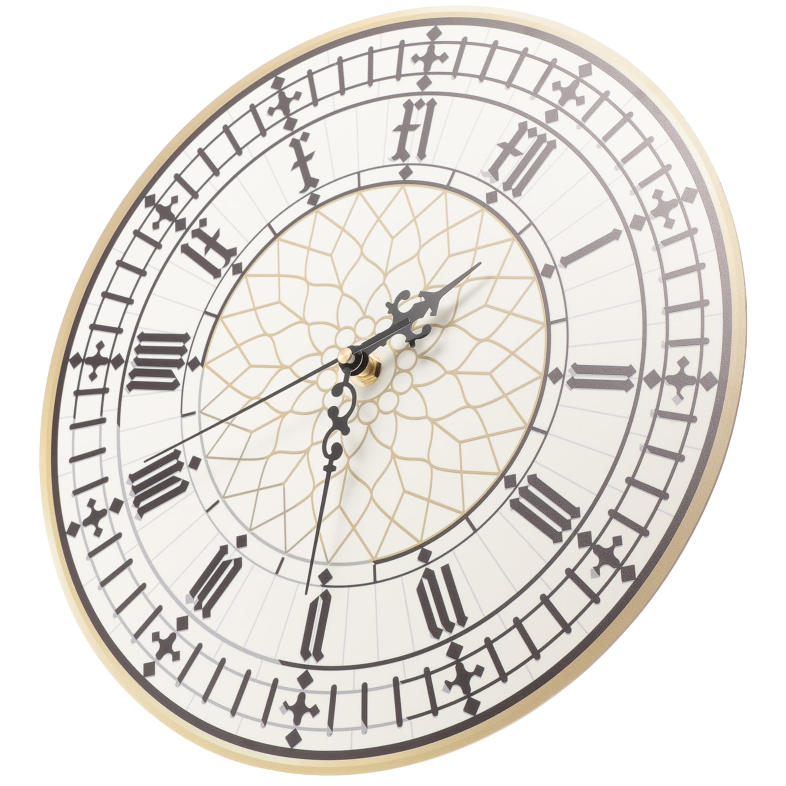 ifundom Round Wall Clock Assorted Color Silent Non Ticking Home Office ...