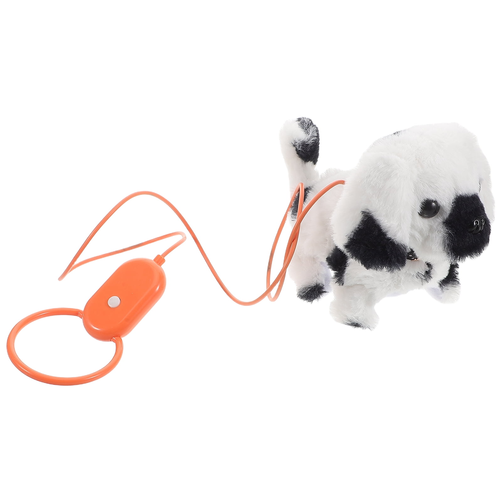 Realistic Walking And Barking Toy Dog With Leash For Kids Interactive ...