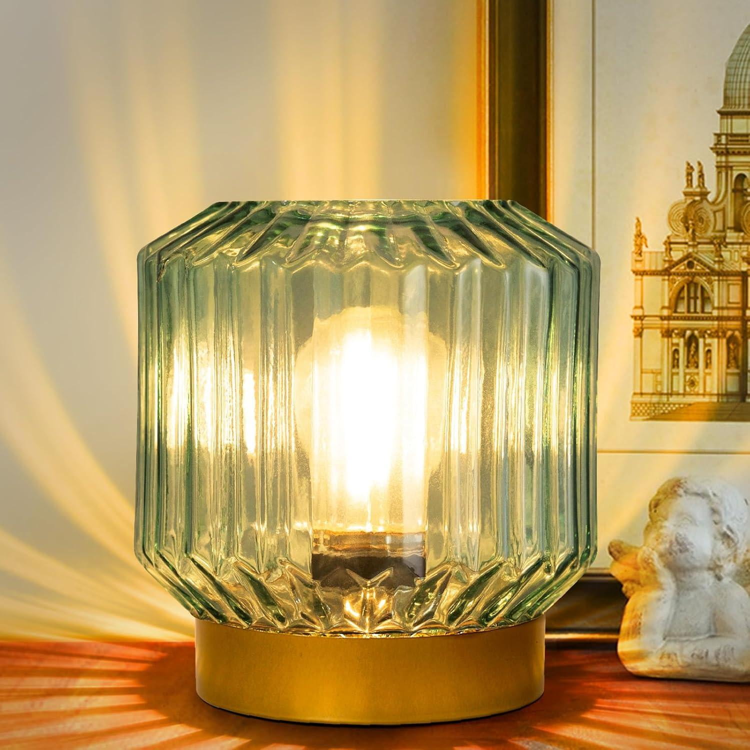 Battery Operated Lamp with Timer, Cordless Lamps for Areas No Outlets ...
