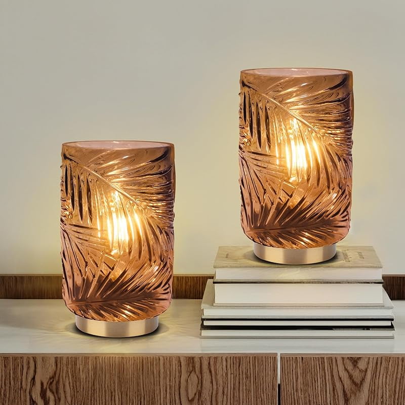 Battery Operated Table Lamps Cordless Floral Battery Powered Table Lamp ...