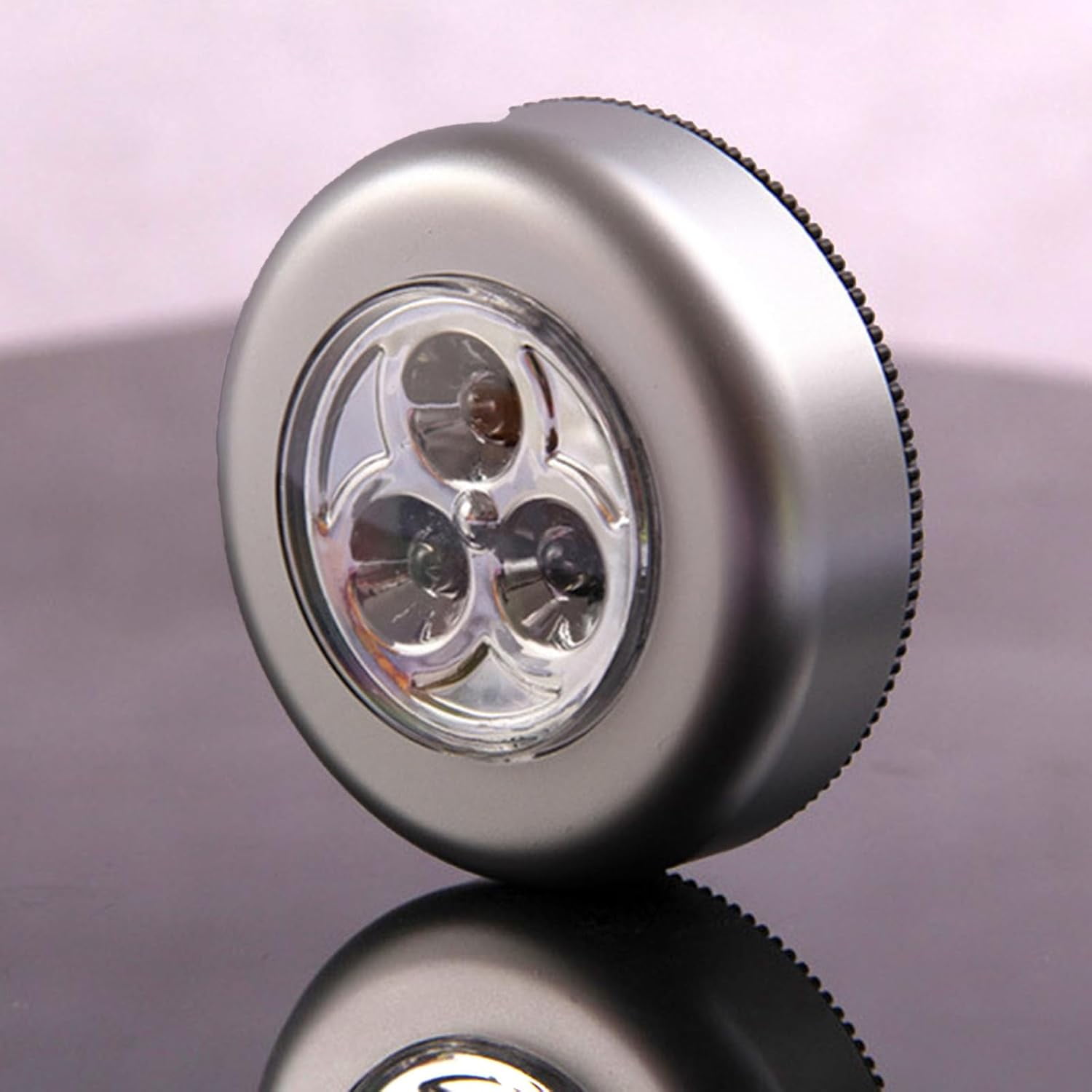 Battery-Operated Touch Light – LED Puck Light for Closets - Walmart.com