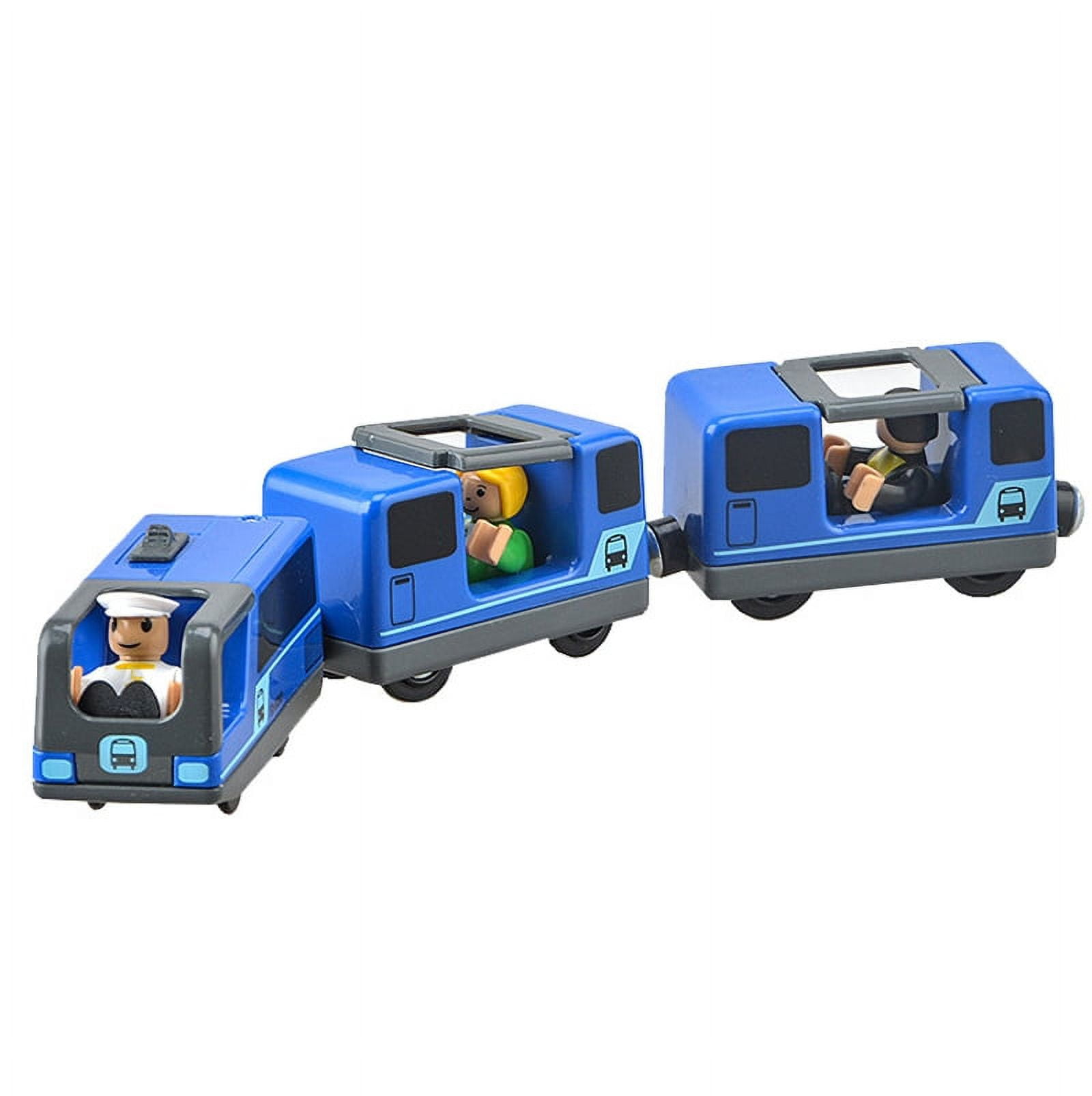 Battery Operated Train for Wooden Train Track Set Toys High Speed for ...