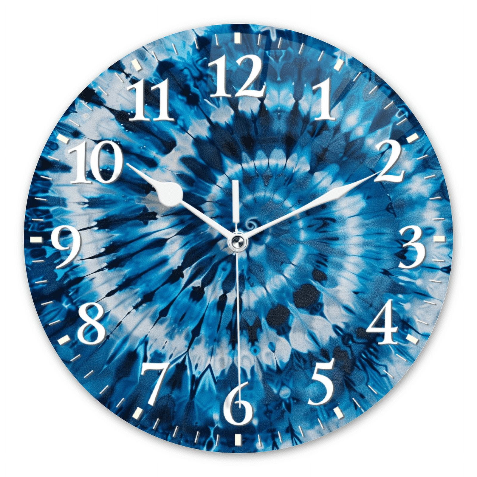 Silent Non-Ticking Wall Clock Quartz,Modern Round Clocks Decor for ...