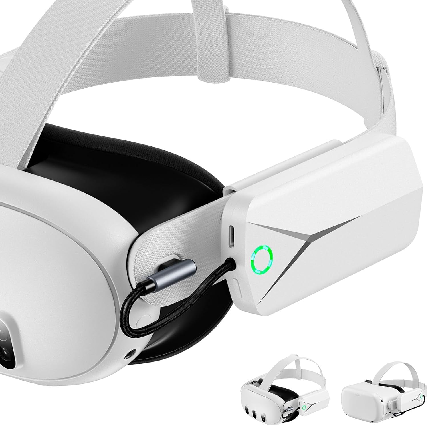 Battery Pack for Meta Quest 3 and 2, Accessories for Meta Quest 2/3 ...