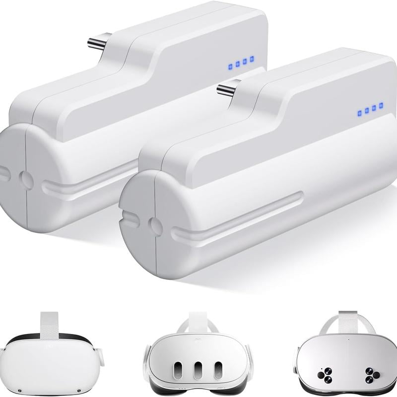 Battery Pack for Meta Quest 3/3S and 2, Fast 18W 5000mAh Head Strap ...