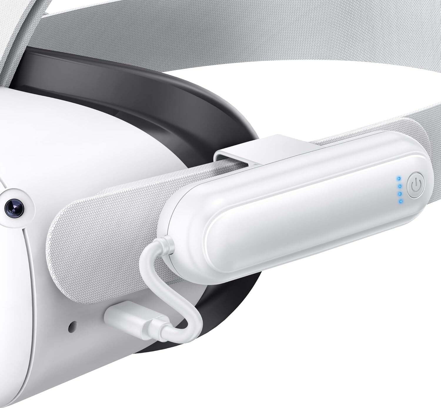 Battery Pack for Oculus Quest 2/3/3S, 20000mWh Extended Battery for ...