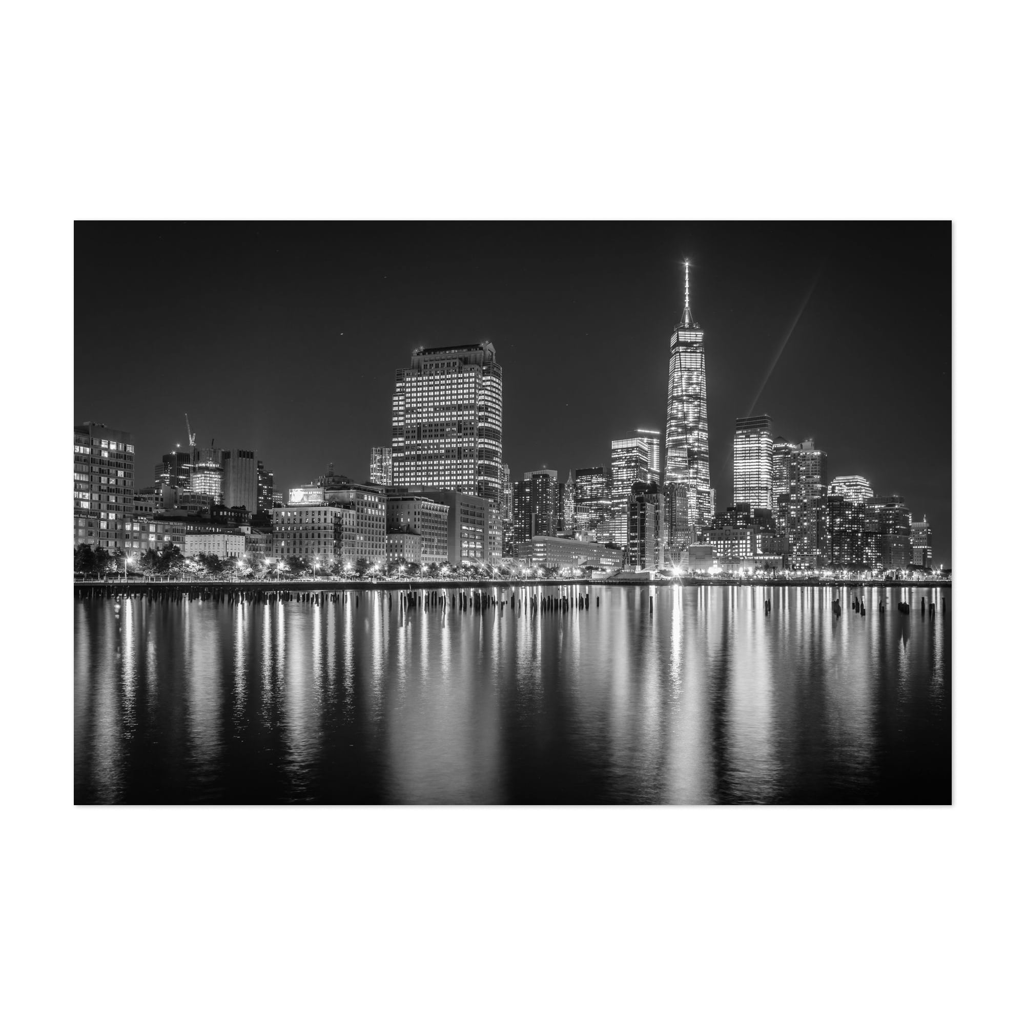 Battery Park City B&W - Manhattan New York Photography Black and White ...