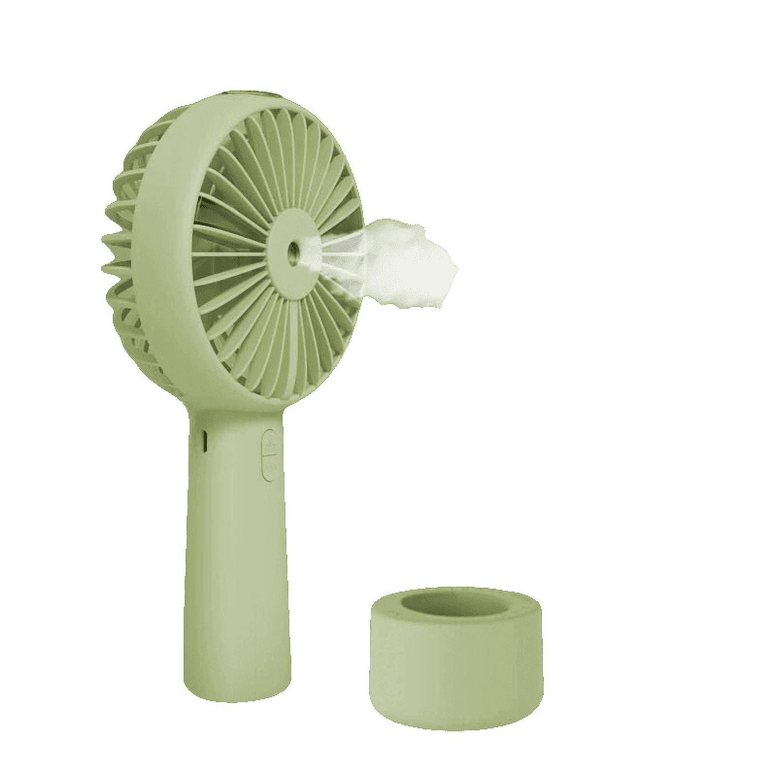 Battery Portable Water Spray Mist Fan Electric USB Rechargeable ...