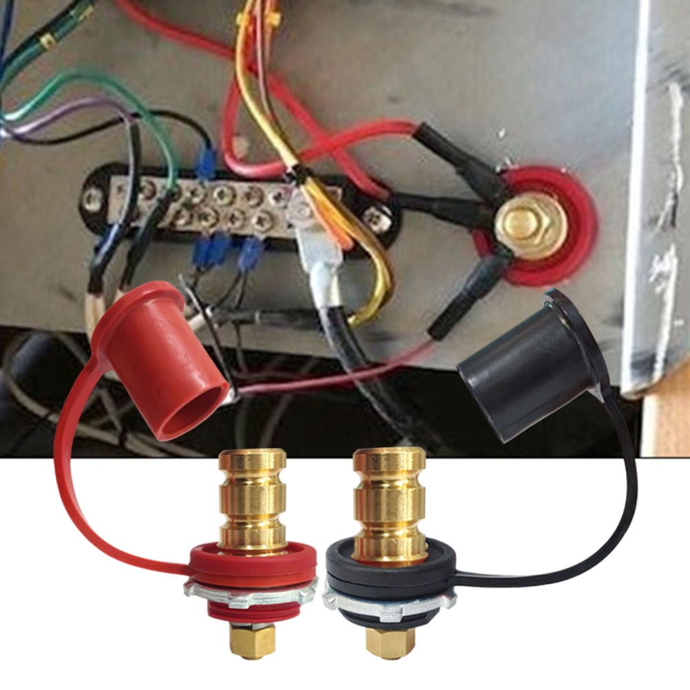 Battery Post Kit 20mm Stud Car RV Truck Charging Pile For Jumper ...