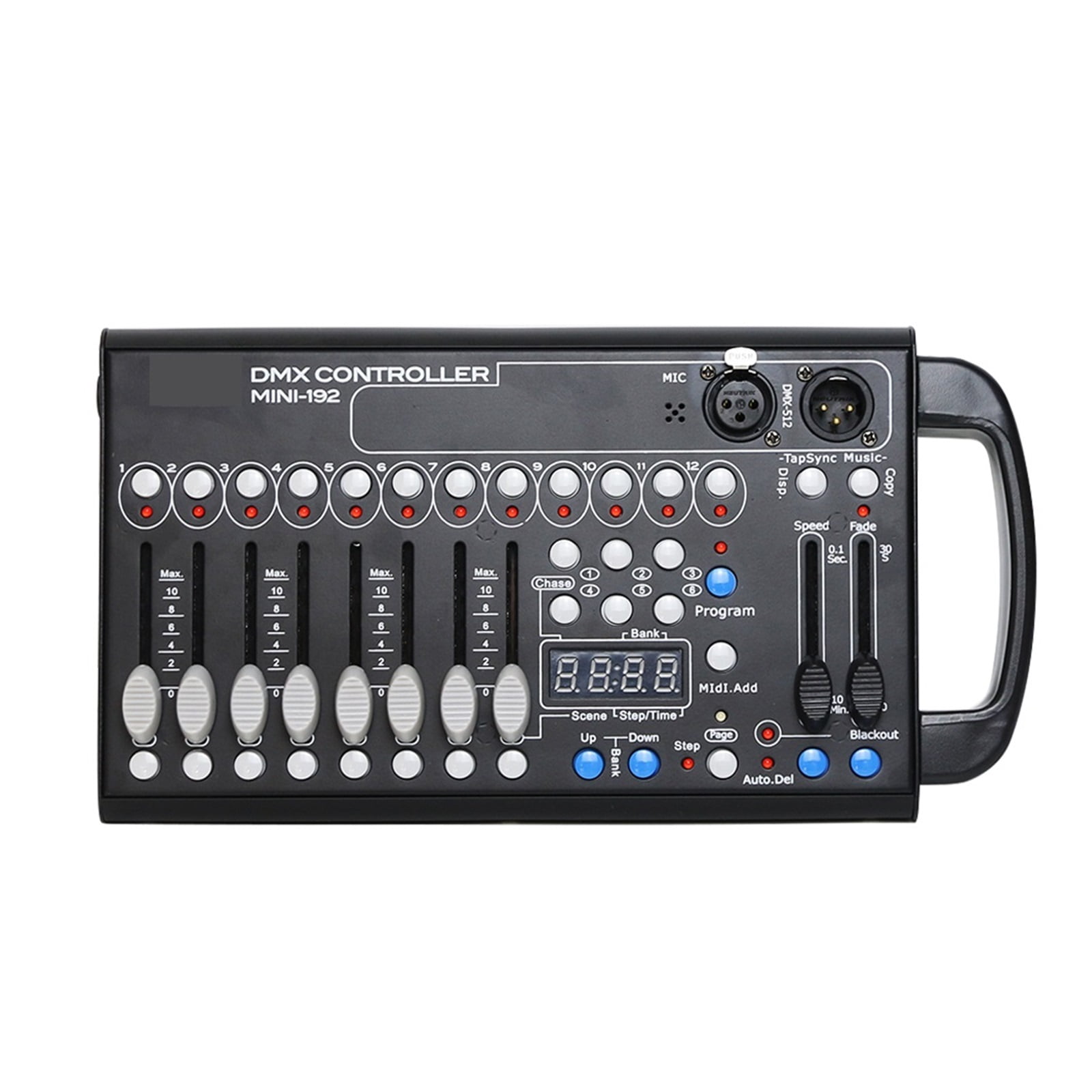 Battery Powered 192 DMX 512 Stage DJ Light Controller Stage Lighting ...
