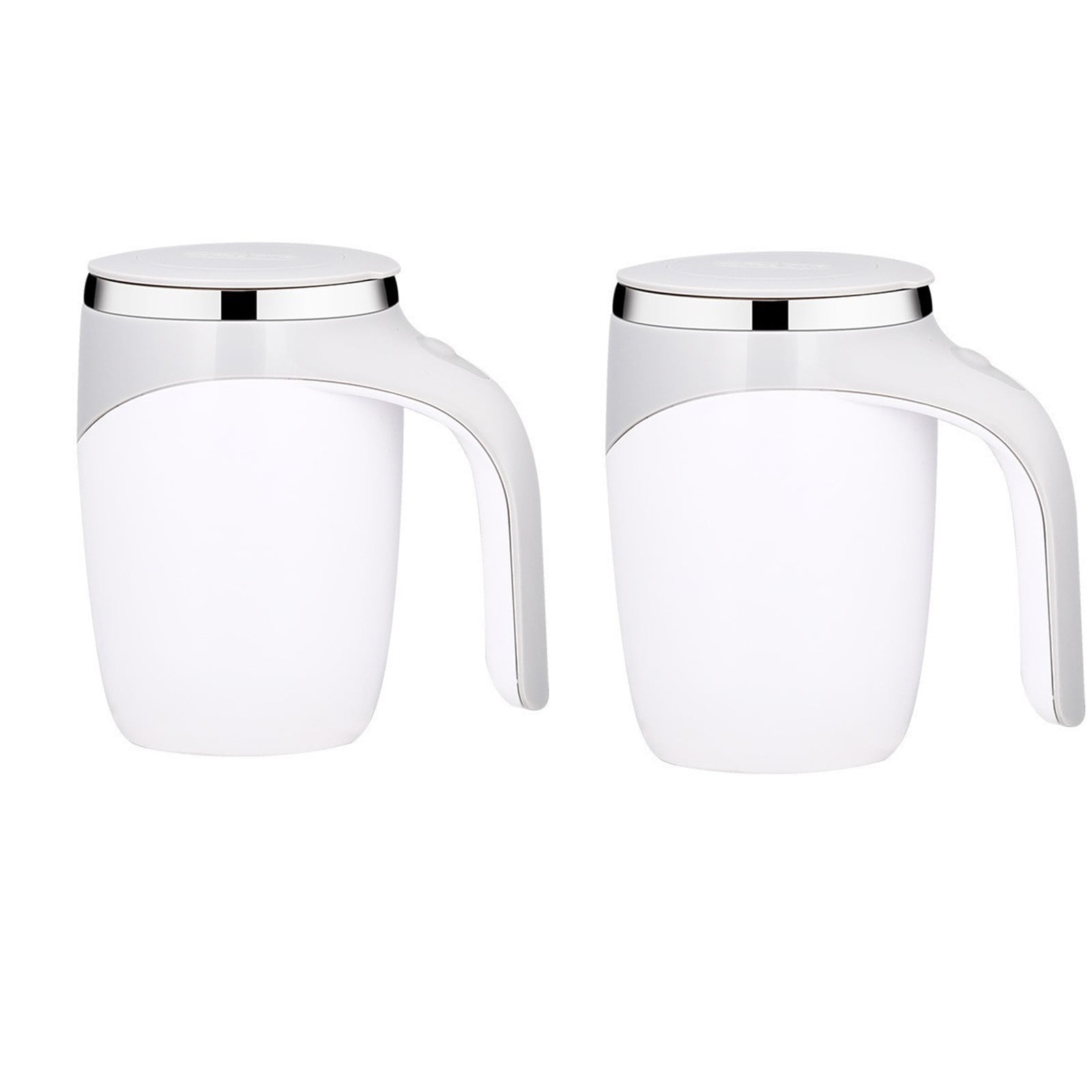 Battery-Powered Auto Stirring Coffee Cup 380ml, Magnetic Mixing Travel ...
