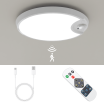 Bell+Howell Cordless LED Ceiling Light with Remote Control, Motion ...