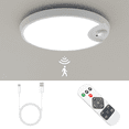 Battery Powered Ceiling Light, Wireless Led Ceiling Light with Remote ...