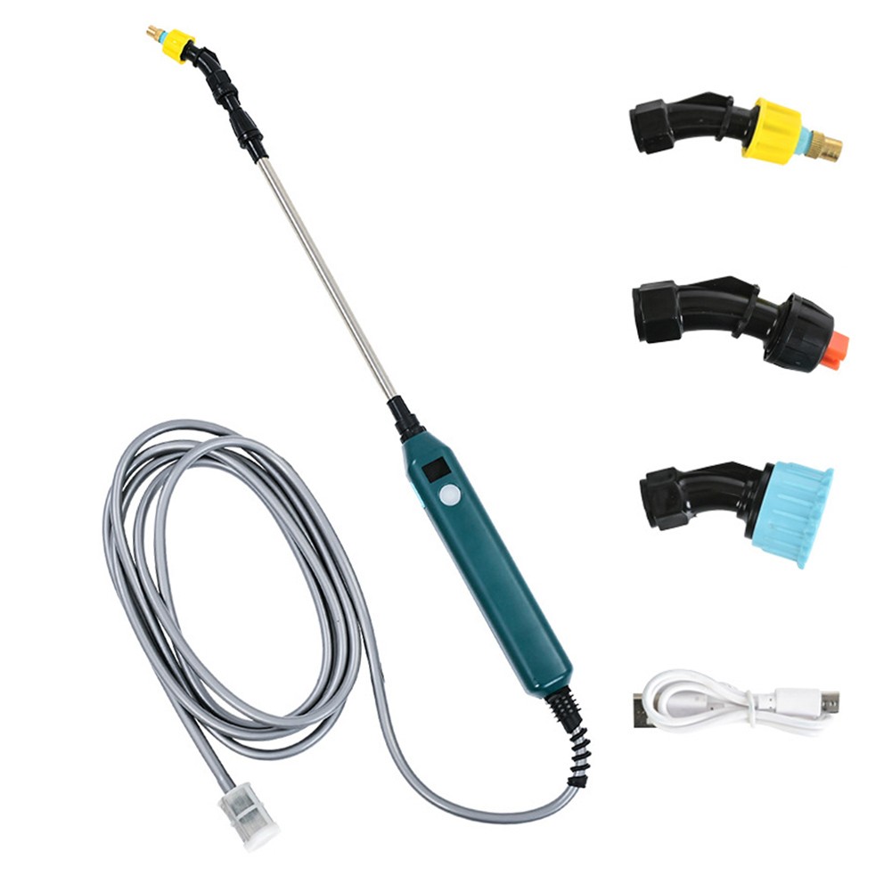 Battery Powered Design Electric Plant Sprayer Hose Handle Nozzles Power ...