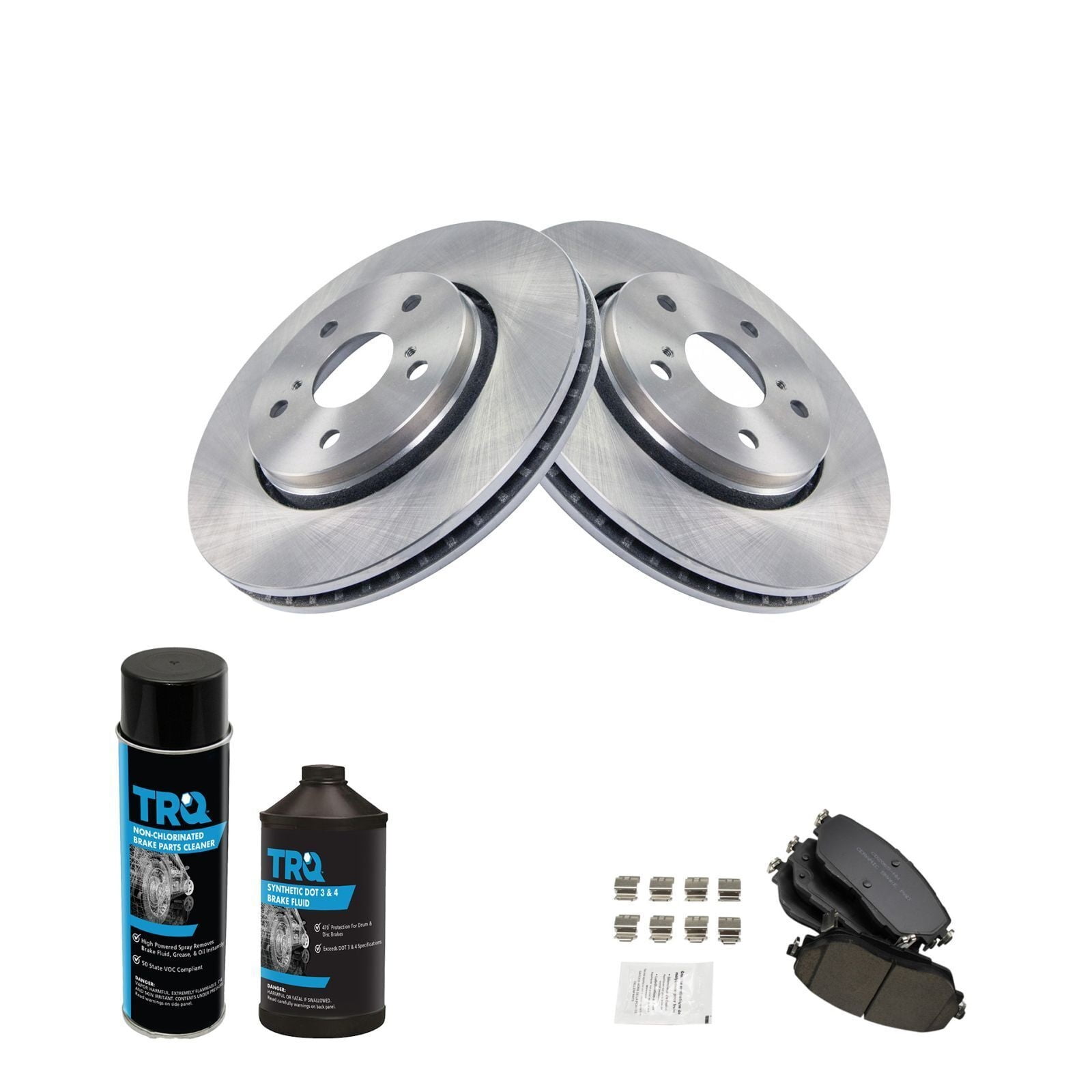 Battery-Powered Front Posi Ceramic Disc Brake Pad & Rotor Kit for 2018 ...
