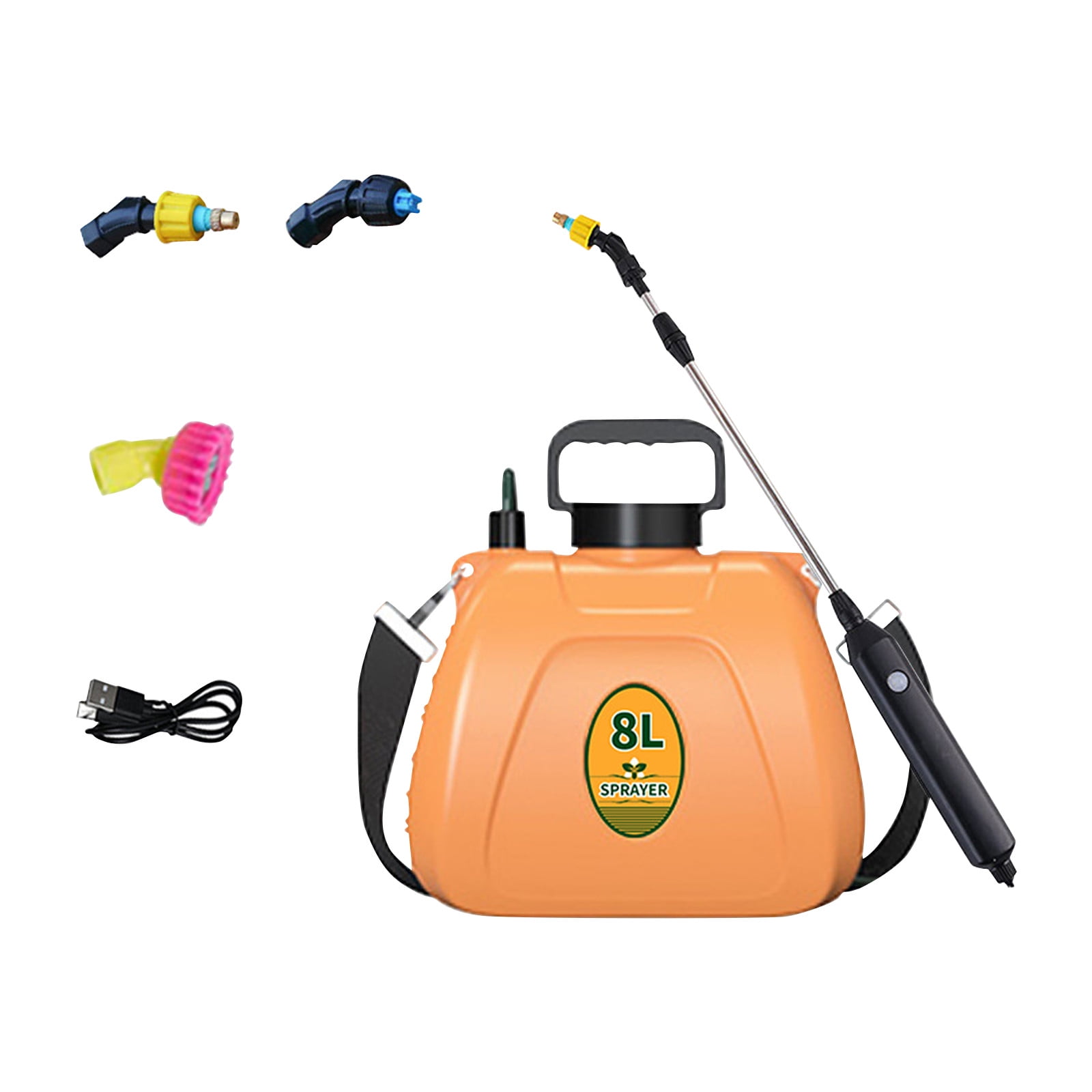 Battery Powered Garden Sprayer 2 Gallon, Electric Sprayers in Lawn and ...