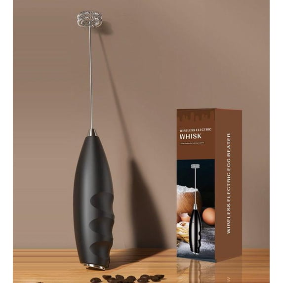 Battery-Powered Handheld Milk Frother Wand, Portable Electric Milk ...