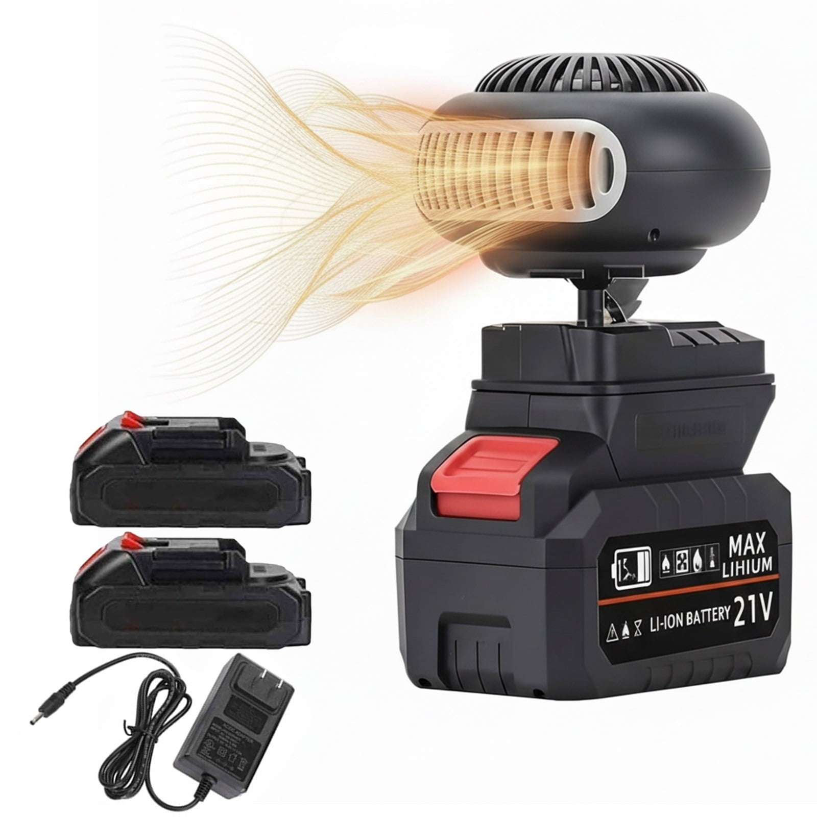 Battery Powered Heater, 2026 New Portable Heater Runs on Batteries ...