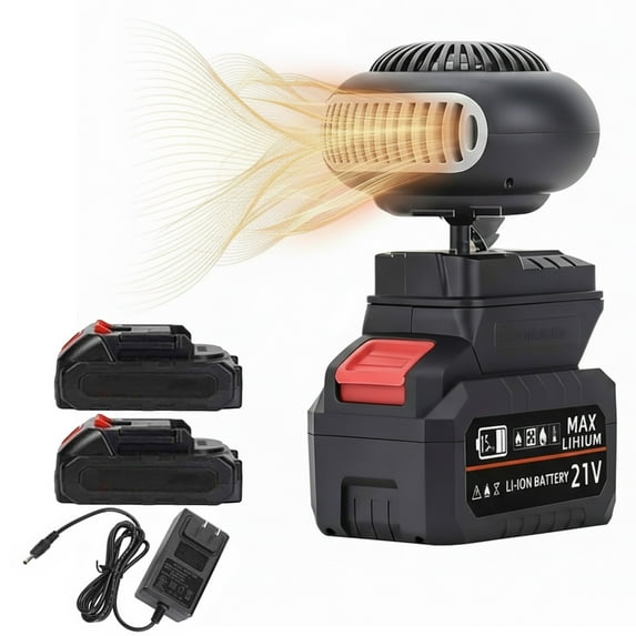 Battery Powered Heater, 2026 New Portable Heater Runs on Batteries ...